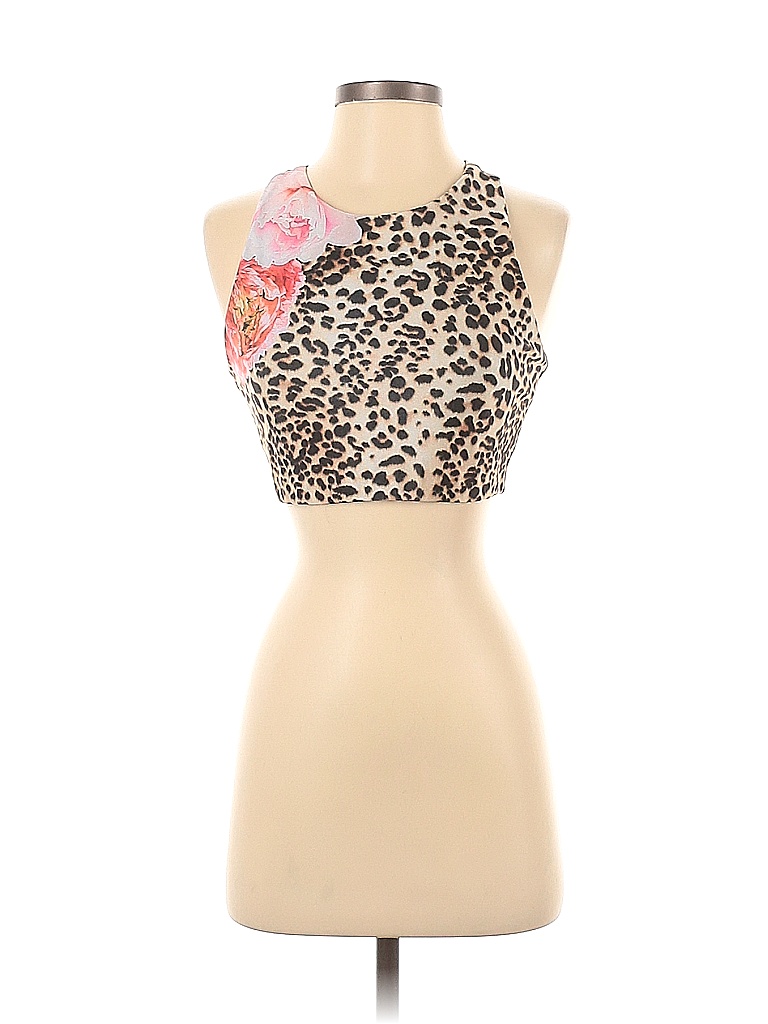 Emily Hsu Designs Animal Print Tan Sports Bra Size M - 89% off | thredUP