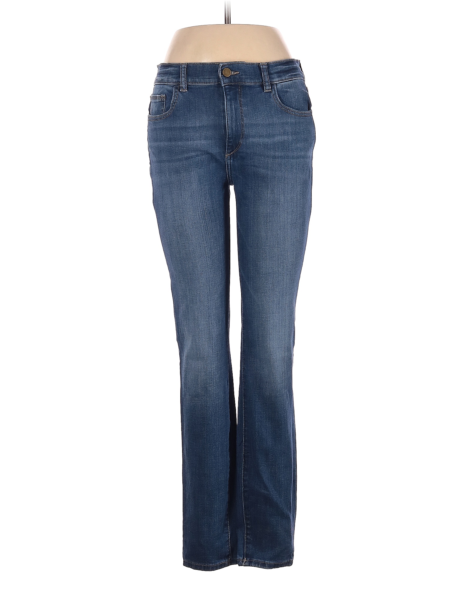 DL1961 Solid Blue Jeans 29 Waist - 78% off | thredUP