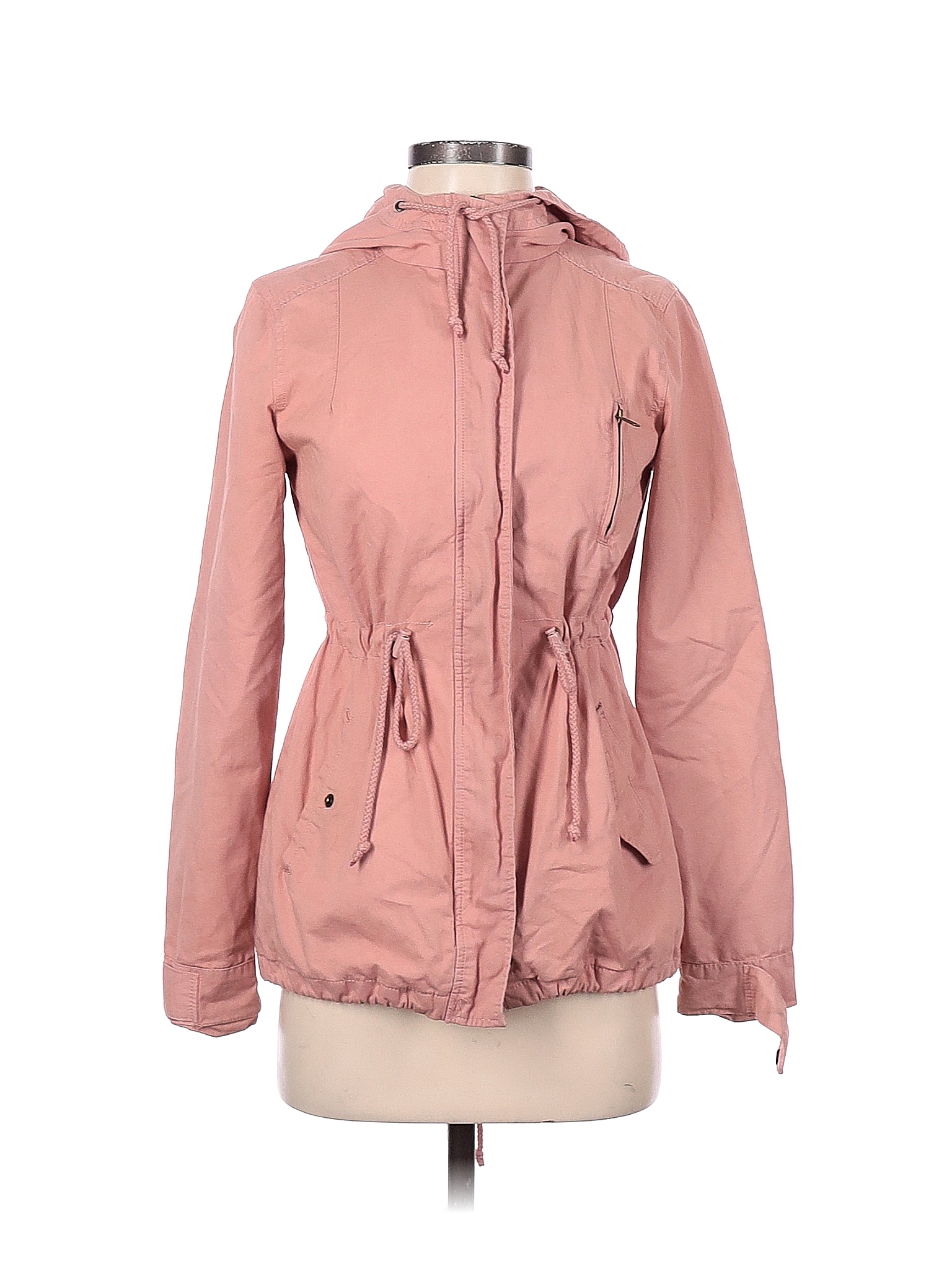 Ambiance 100% Cotton Solid Colored Pink Jacket Size S - 62% off | thredUP