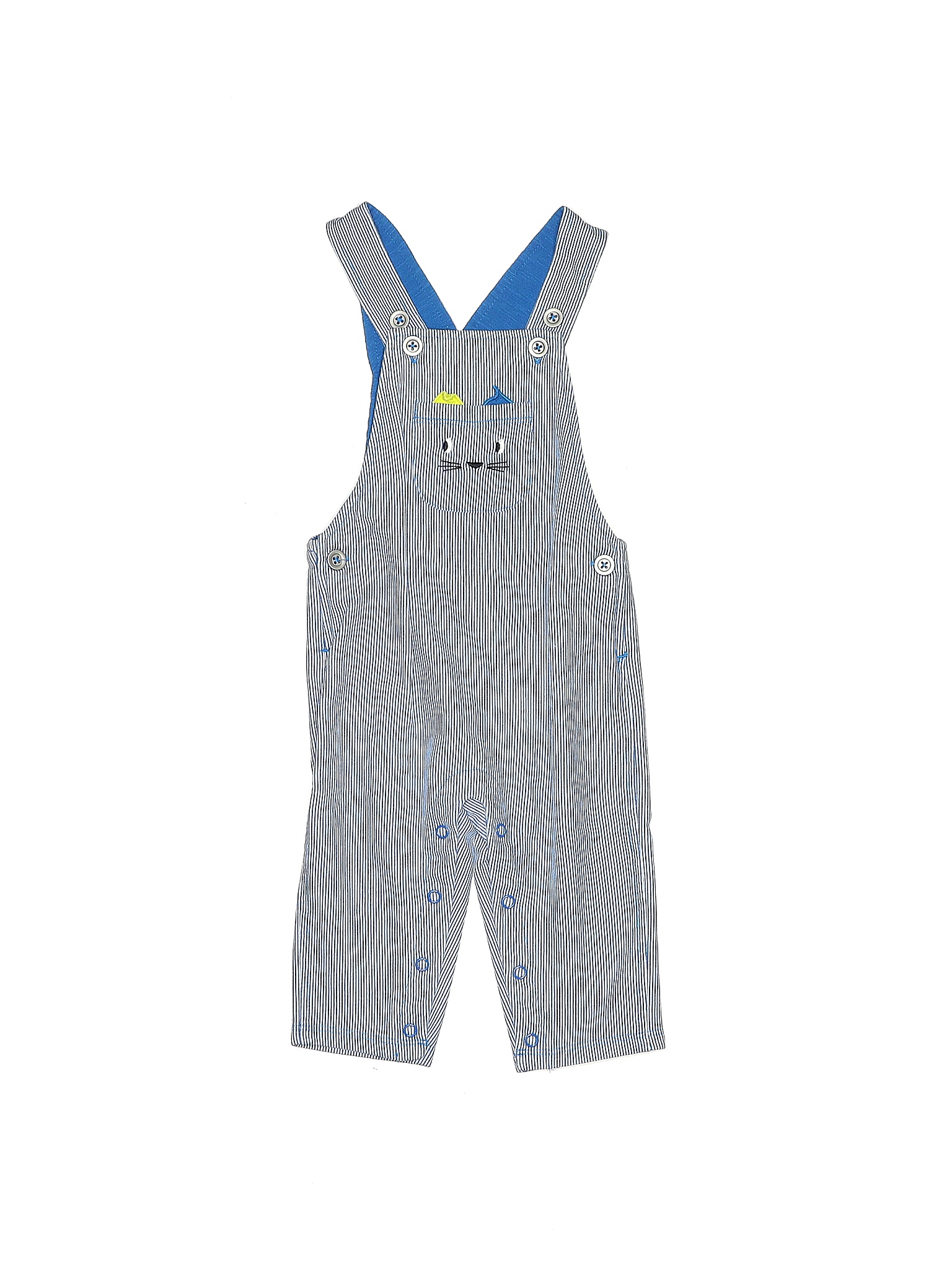 First Impressions Blue Overalls Size 6-9 mo - 77% off | thredUP