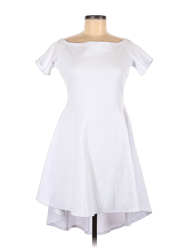 Sarin Mathews White Casual Dress Size M 59 Off Thredup