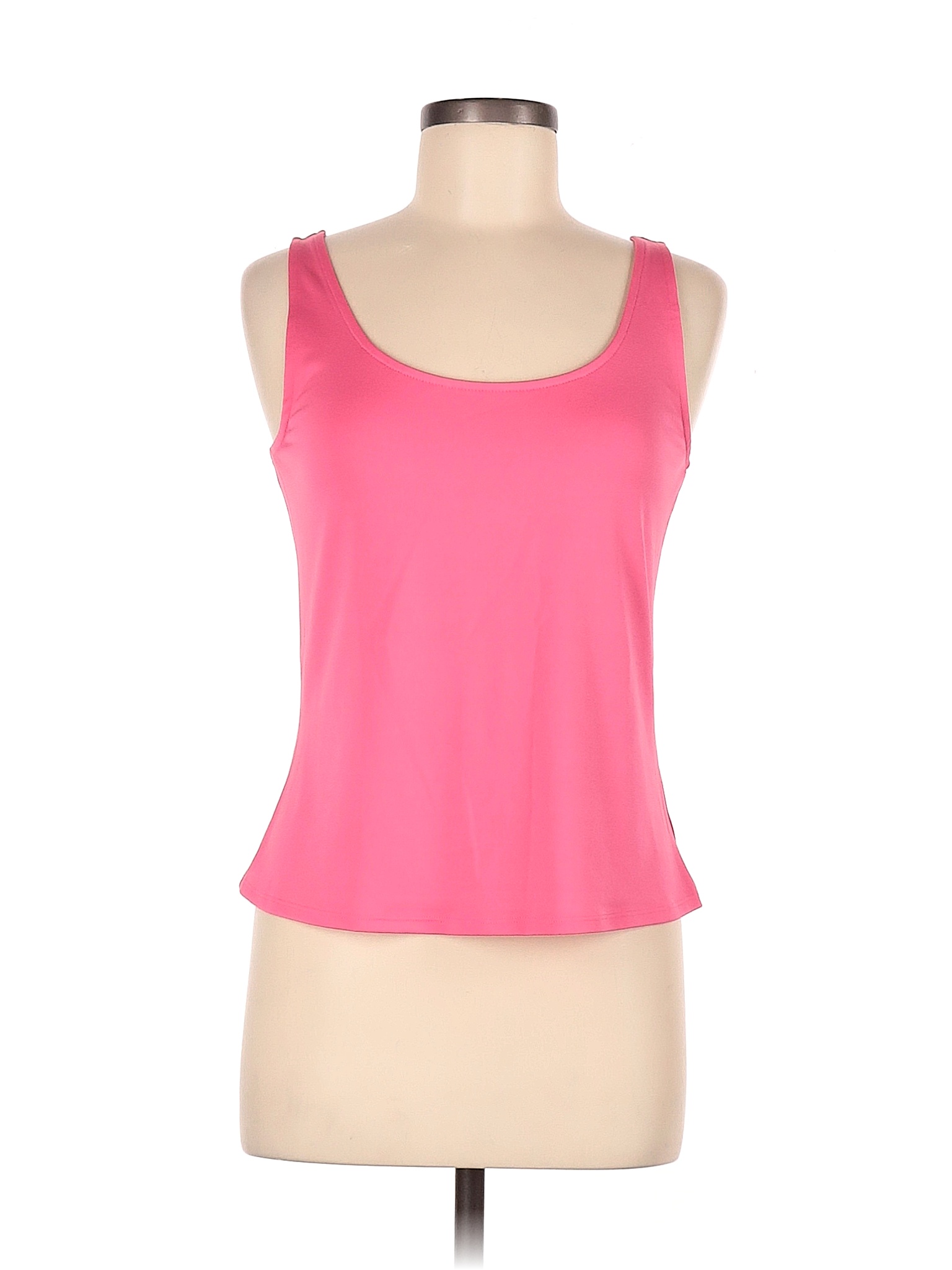 Metrostyle Solid Colored Pink Tank Top Size M 78 Off Thredup
