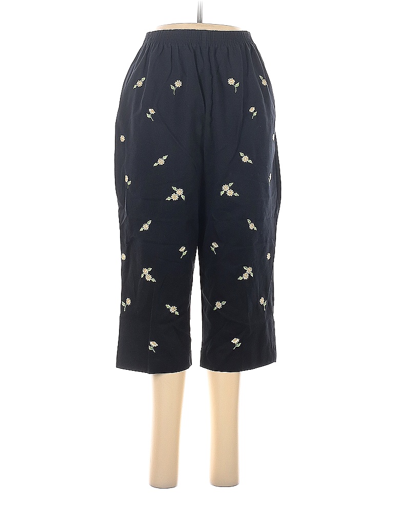 BonWorth Floral Black Casual Pants Size M - 68% off | thredUP