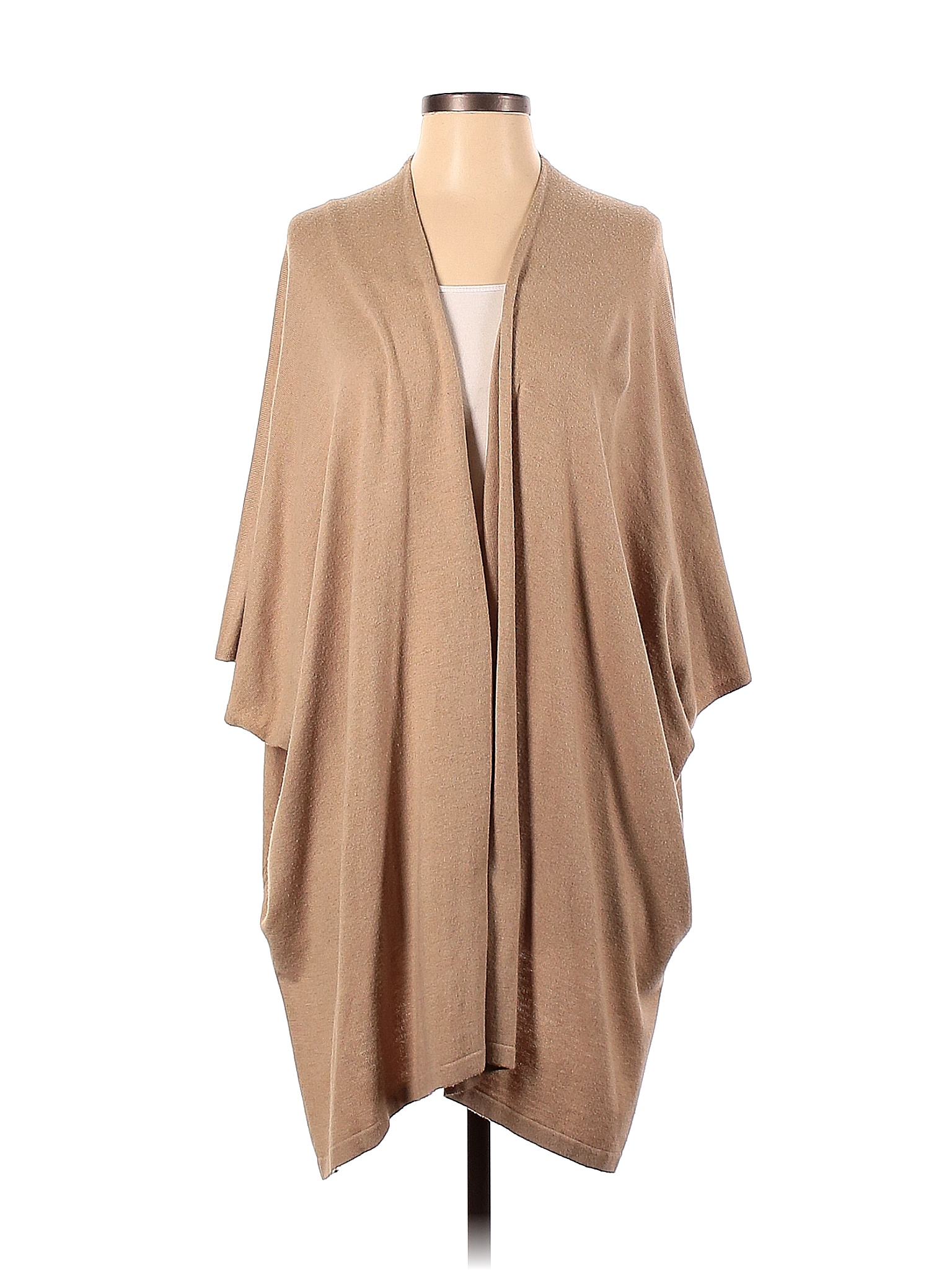 Kerisma Color Block Solid Brown Tan Cardigan Size 0 - 85% off | thredUP