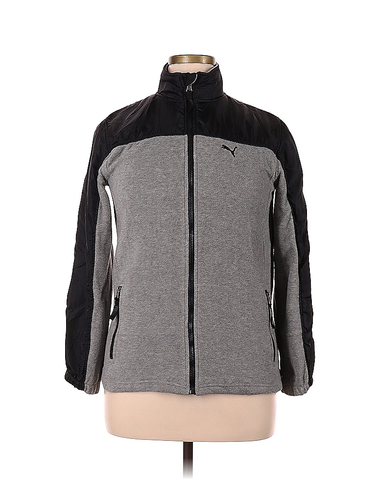 Puma 100% Polyester Black Fleece Size XL - 71% off | thredUP