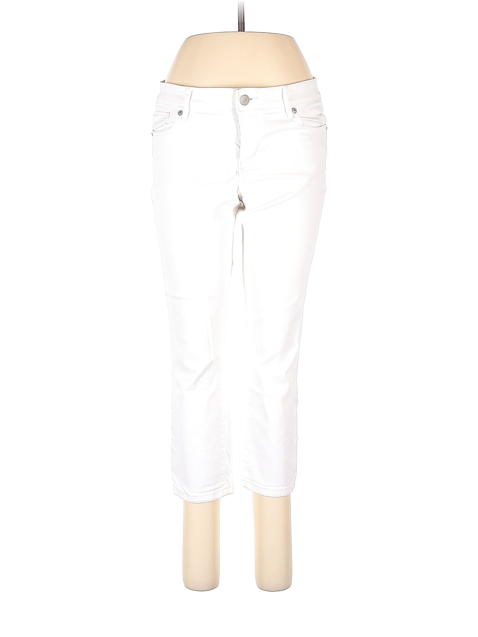 Ann Taylor LOFT Solid White Jeans 28 Waist - 81% off | thredUP