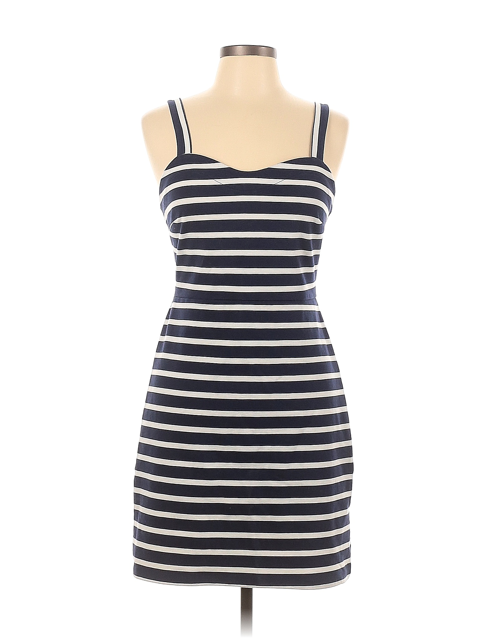 Old Navy Stripes Multi Color Blue Casual Dress Size M 76 Off Thredup