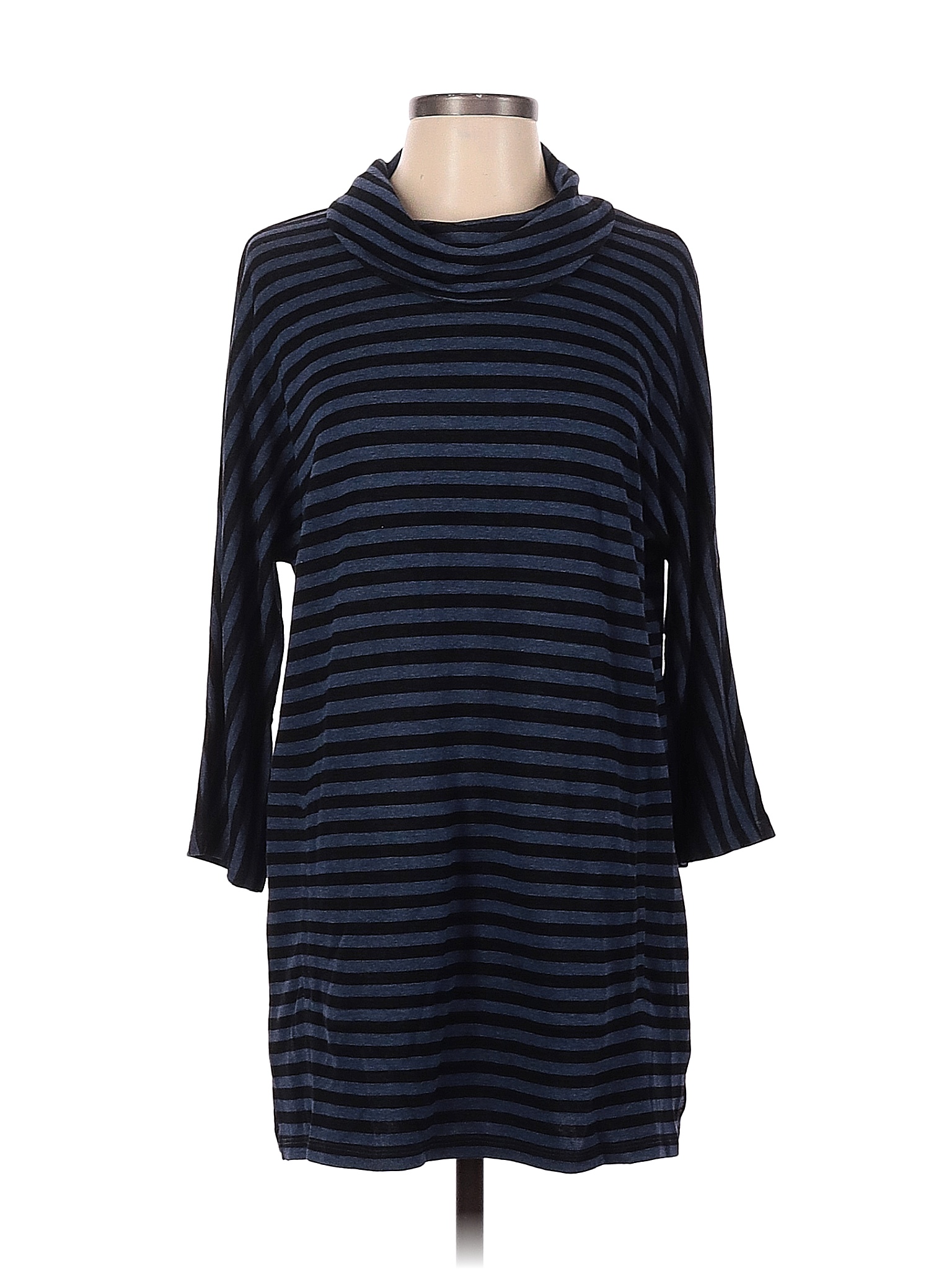 Talbots Color Block Stripes Blue Long Sleeve Top Size S - 81% off | thredUP