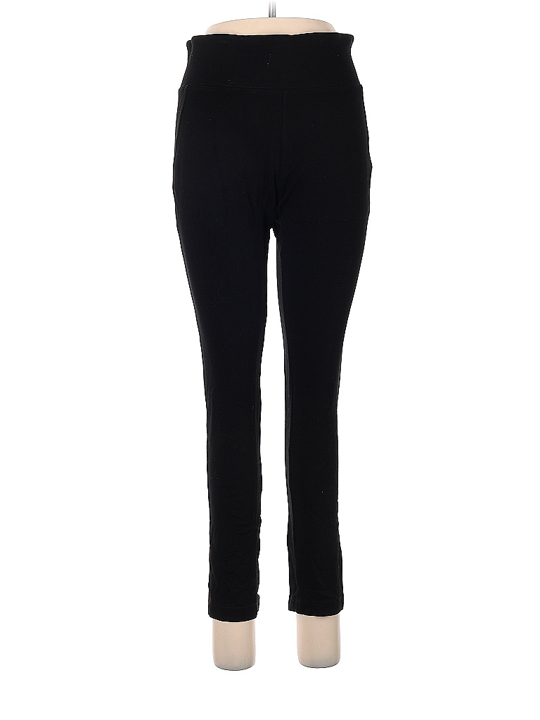 Brass Solid Black Casual Pants Size L - 70% off | thredUP