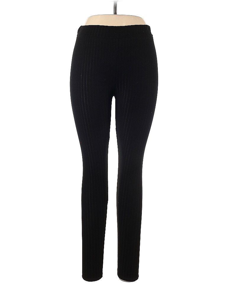 Ellie & Kate Solid Black Leggings Size L - 68% off | thredUP