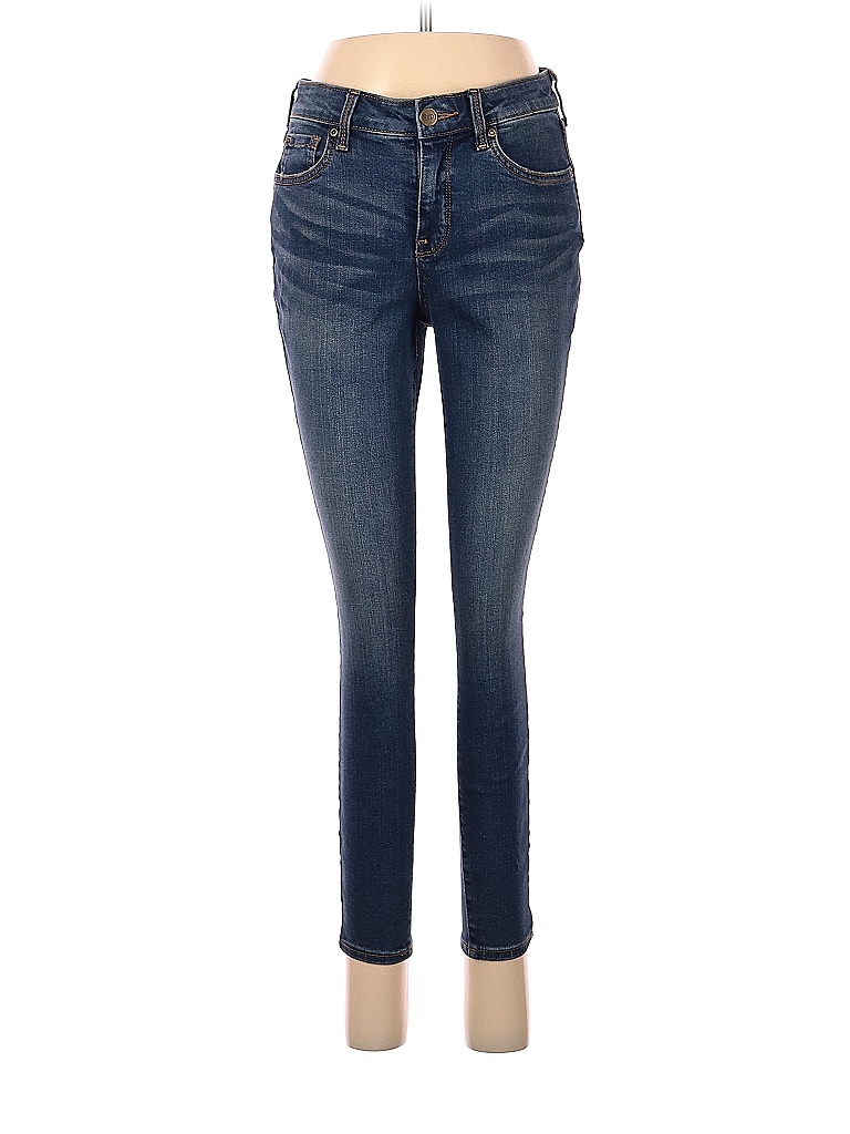 NYDJ Solid Blue Jeans Size 4 - 83% off | thredUP