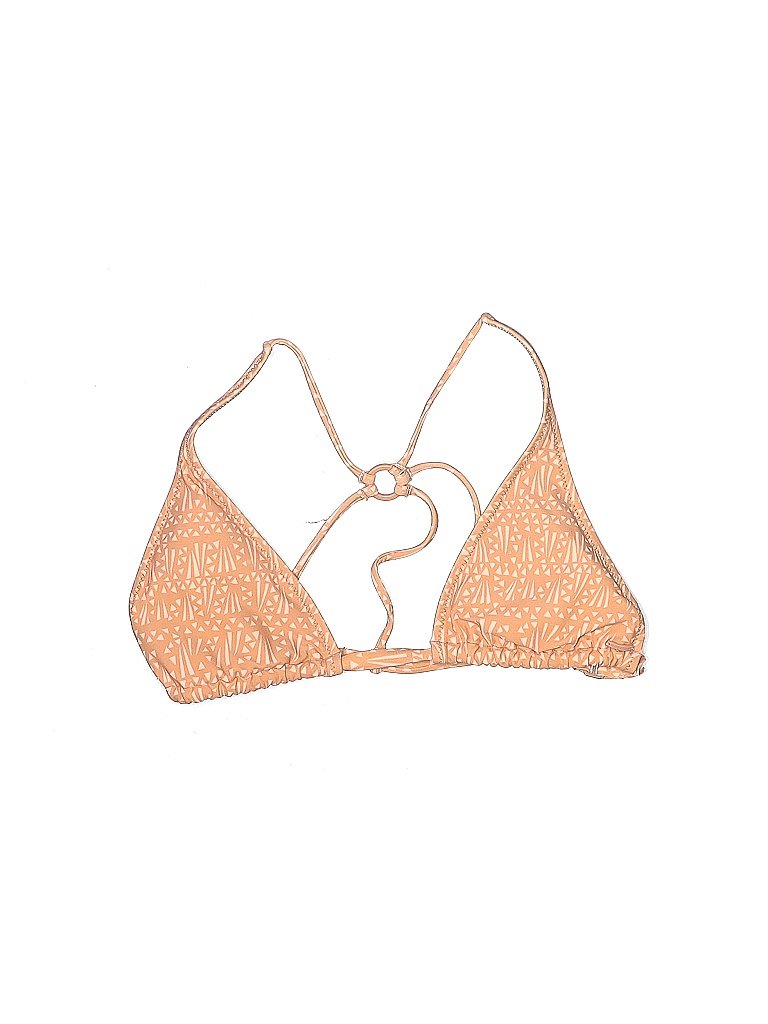 Volcom Solid Colored Orange Swimsuit Top Size M - 48% off | thredUP