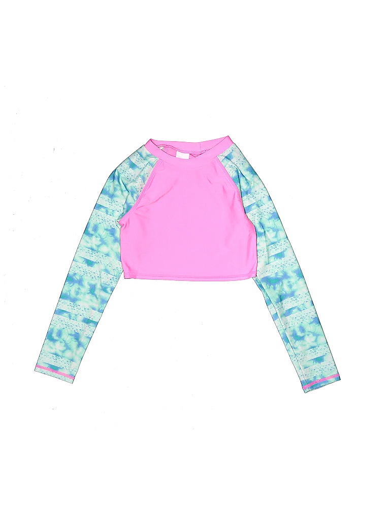 More Than Magic Tie-dye Pink Rash Guard Size 6 - 43% off | thredUP