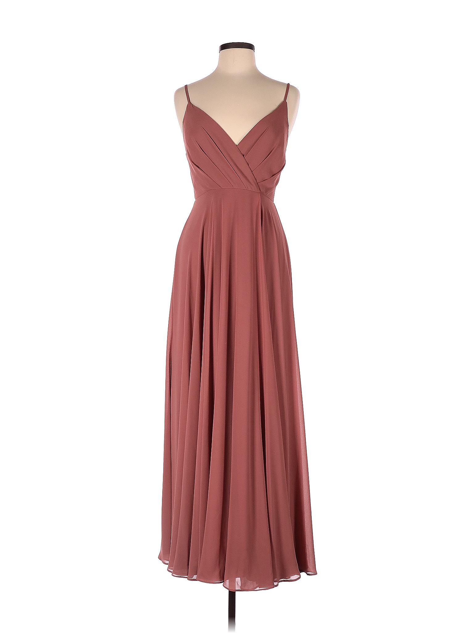 Lulus 100% Polyester Solid Colored Tan Cocktail Dress Size M - 51% off ...