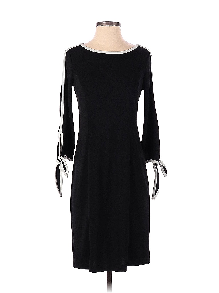 Talbots Solid Black Casual Dress Size S - 82% off | thredUP