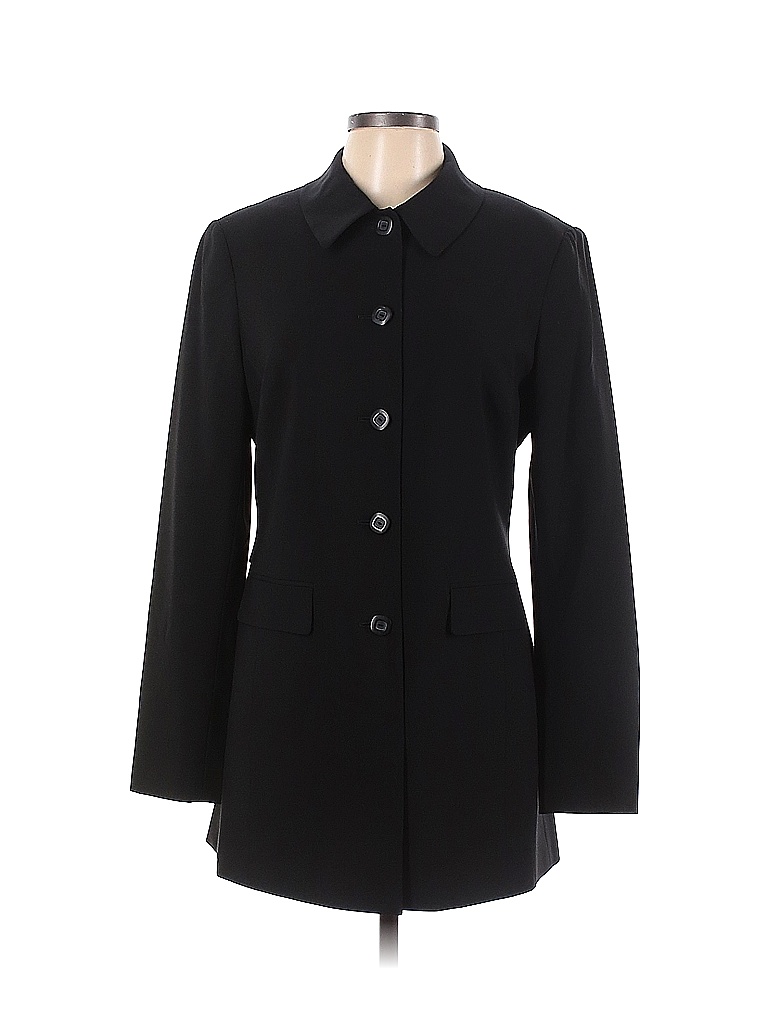 Classiques Entier Solid Black Jacket Size 12 - 85% off | thredUP
