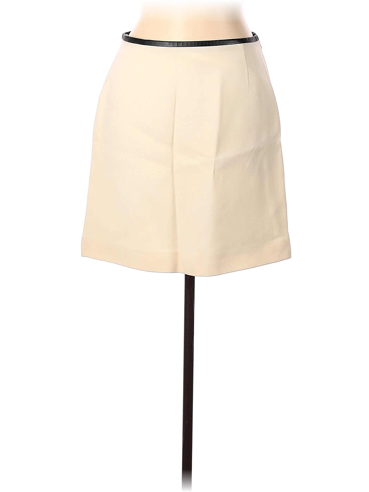 Emilio Pucci Solid Colored Ivory Casual Skirt Size 12 89 Off Thredup