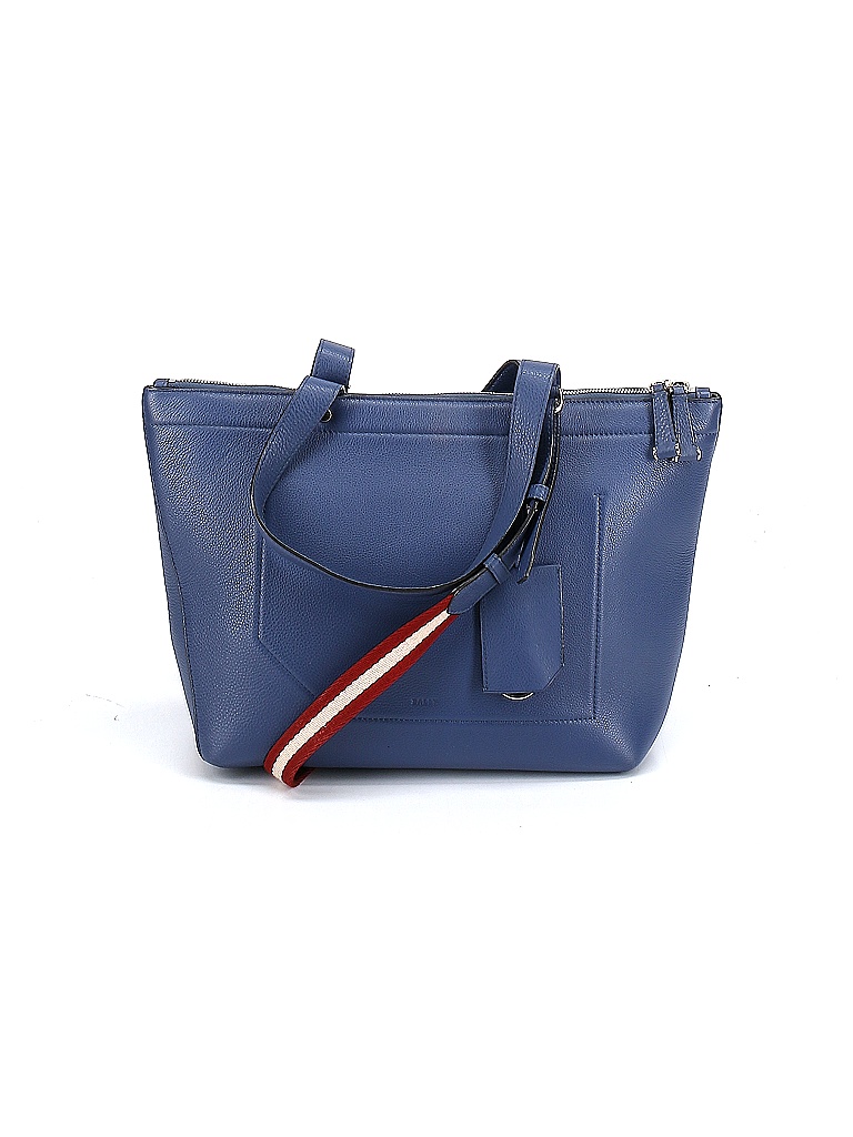 Bally Solid Blue Satchel One Size - 76% off | thredUP