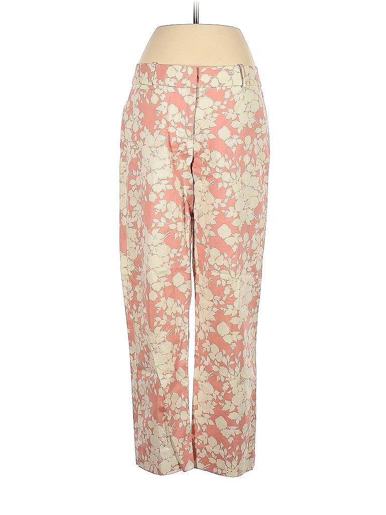 Talbots Floral Colored Pink Khakis Size 2 - 80% off | thredUP