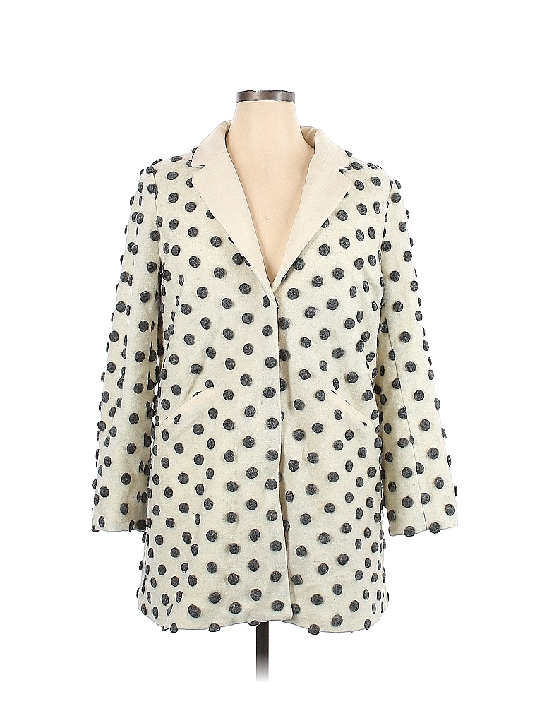 ModCloth Polka Dots Colored Ivory Jacket Size XL - 63% off | thredUP