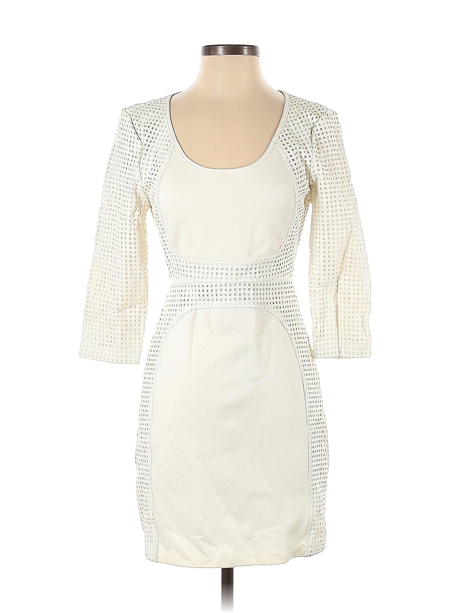 Tart Solid Colored Ivory Cocktail Dress Size S - 85% off | thredUP