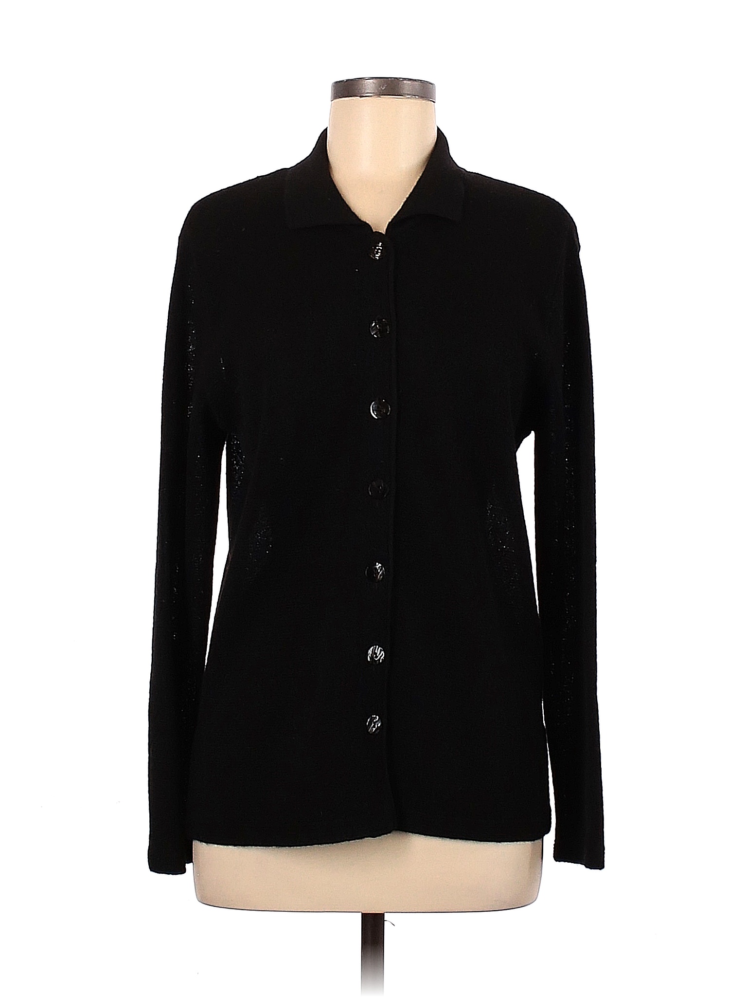 Peruvian Connection Solid Black Jacket Size M - 76% off | thredUP