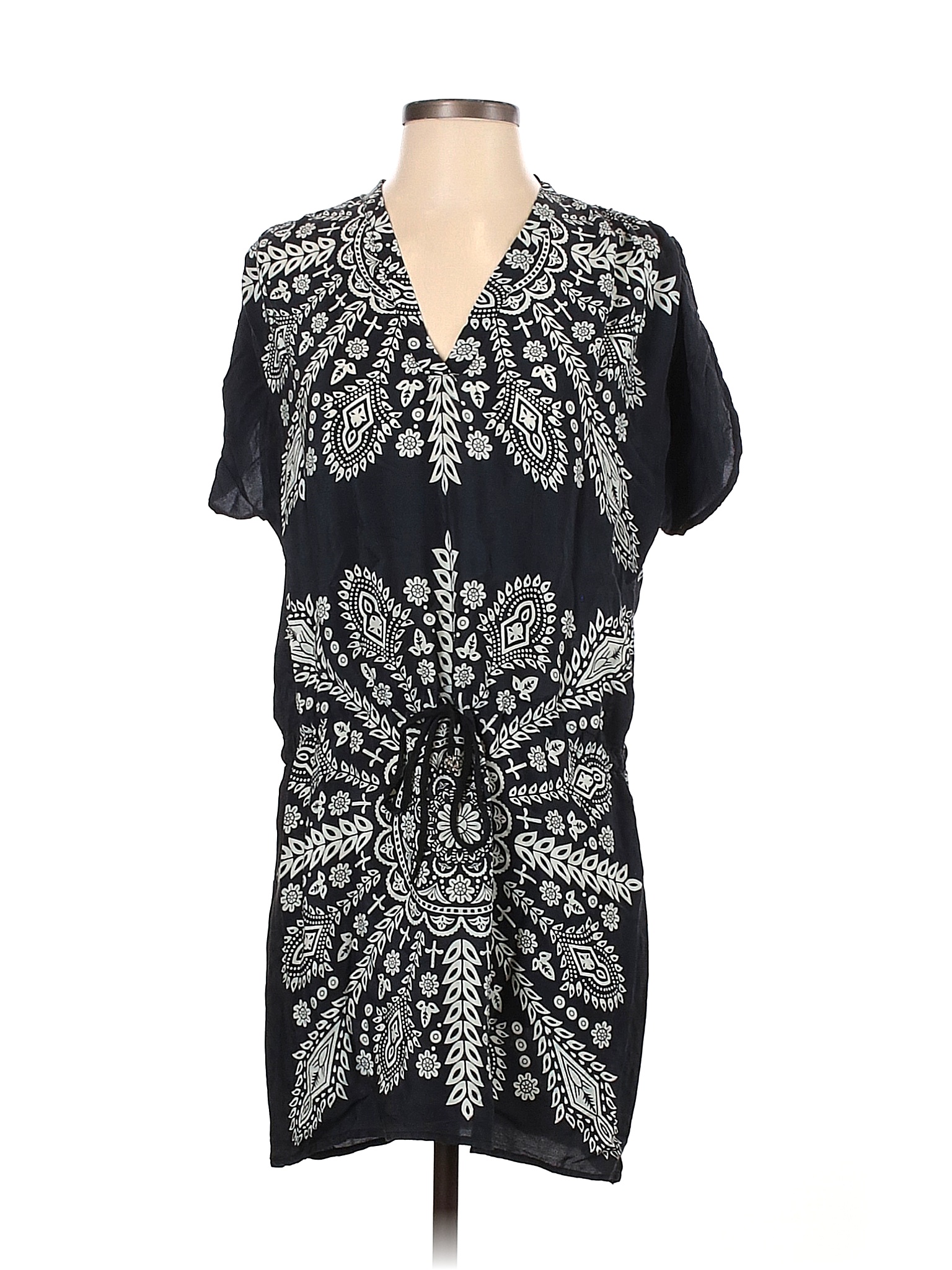 Tolani 100% Silk Black Casual Dress Size S - 79% off | ThredUp