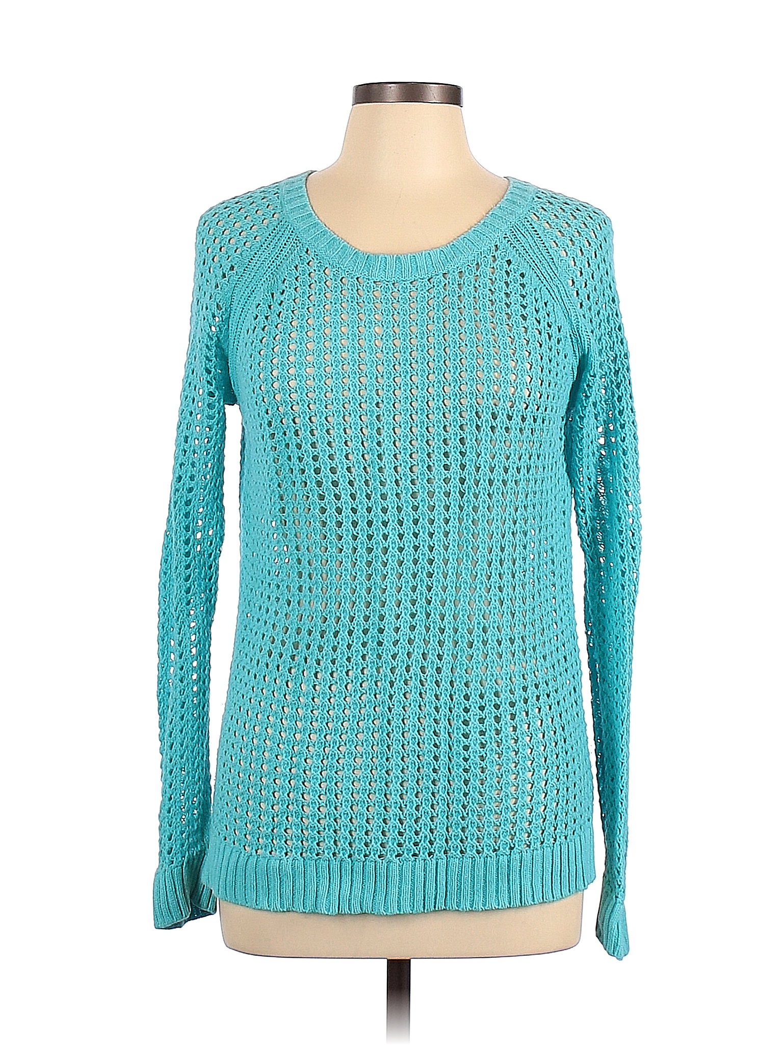 a.n.a. A New Approach Solid Blue Pullover Sweater Size L - 68% off ...