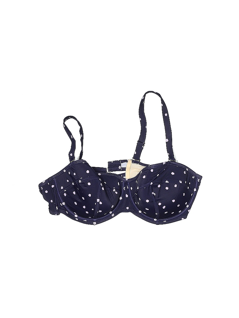Swimsuits for all Polka Dots Blue Purple Swimsuit Top Size 24 (Plus ...
