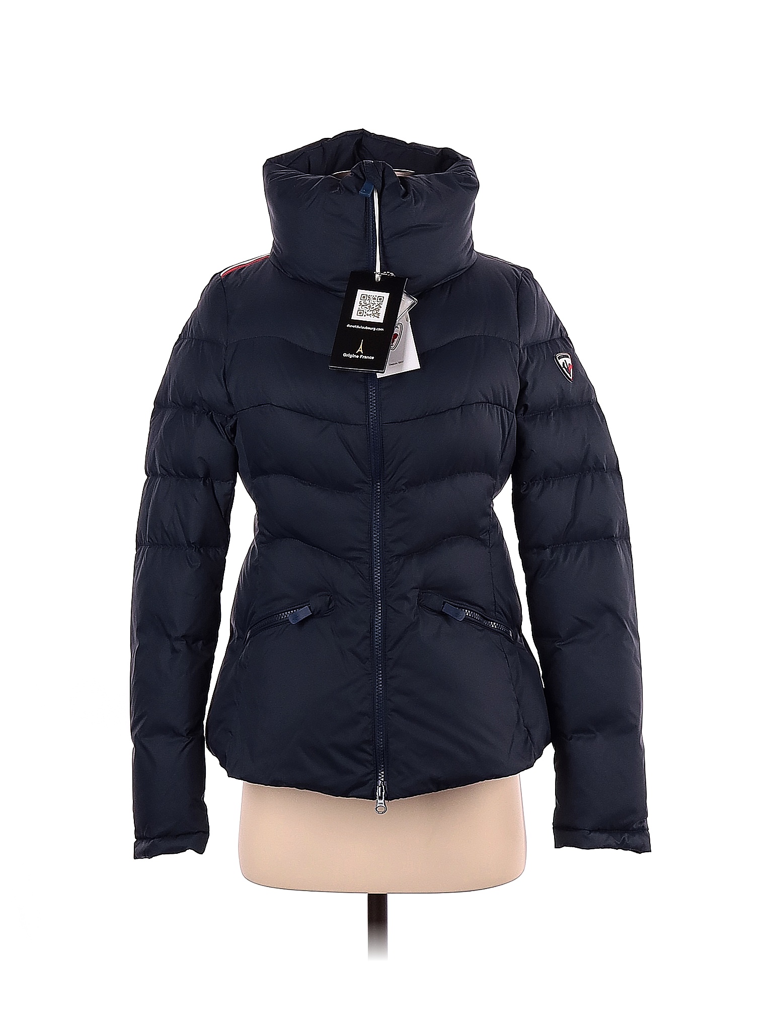 Rossignol 100% Polymide Solid Blue Jacket Size S - 41% off | thredUP