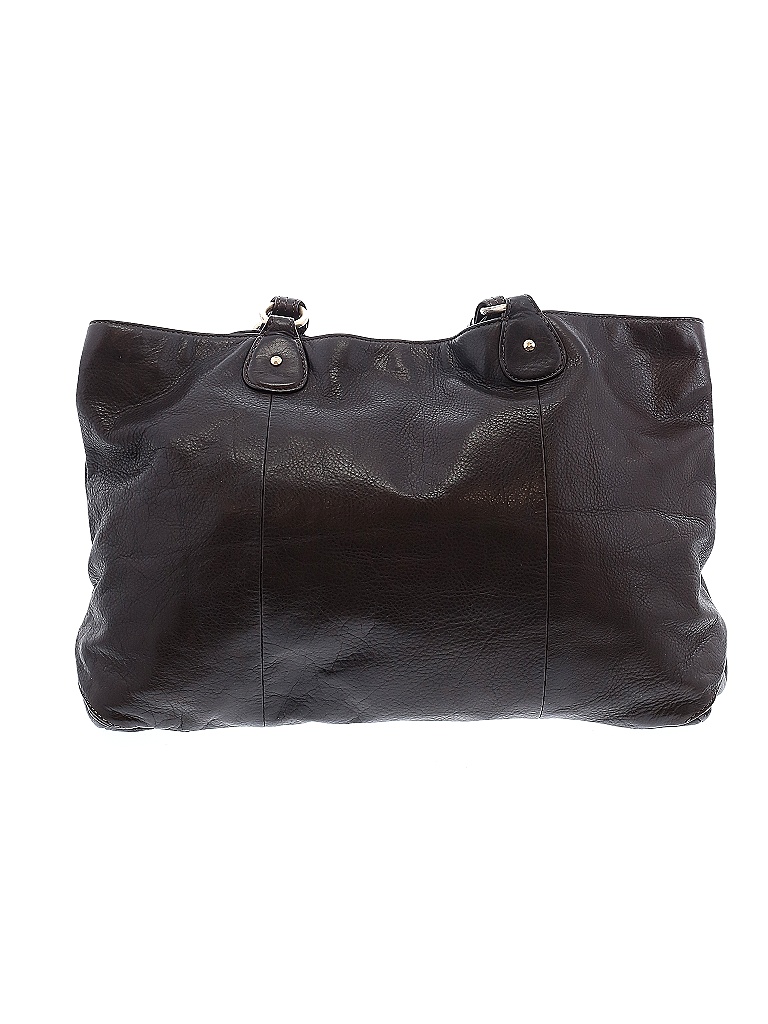 Sigrid Olsen 100% Leather Solid Black Leather Tote One Size - 34% off ...