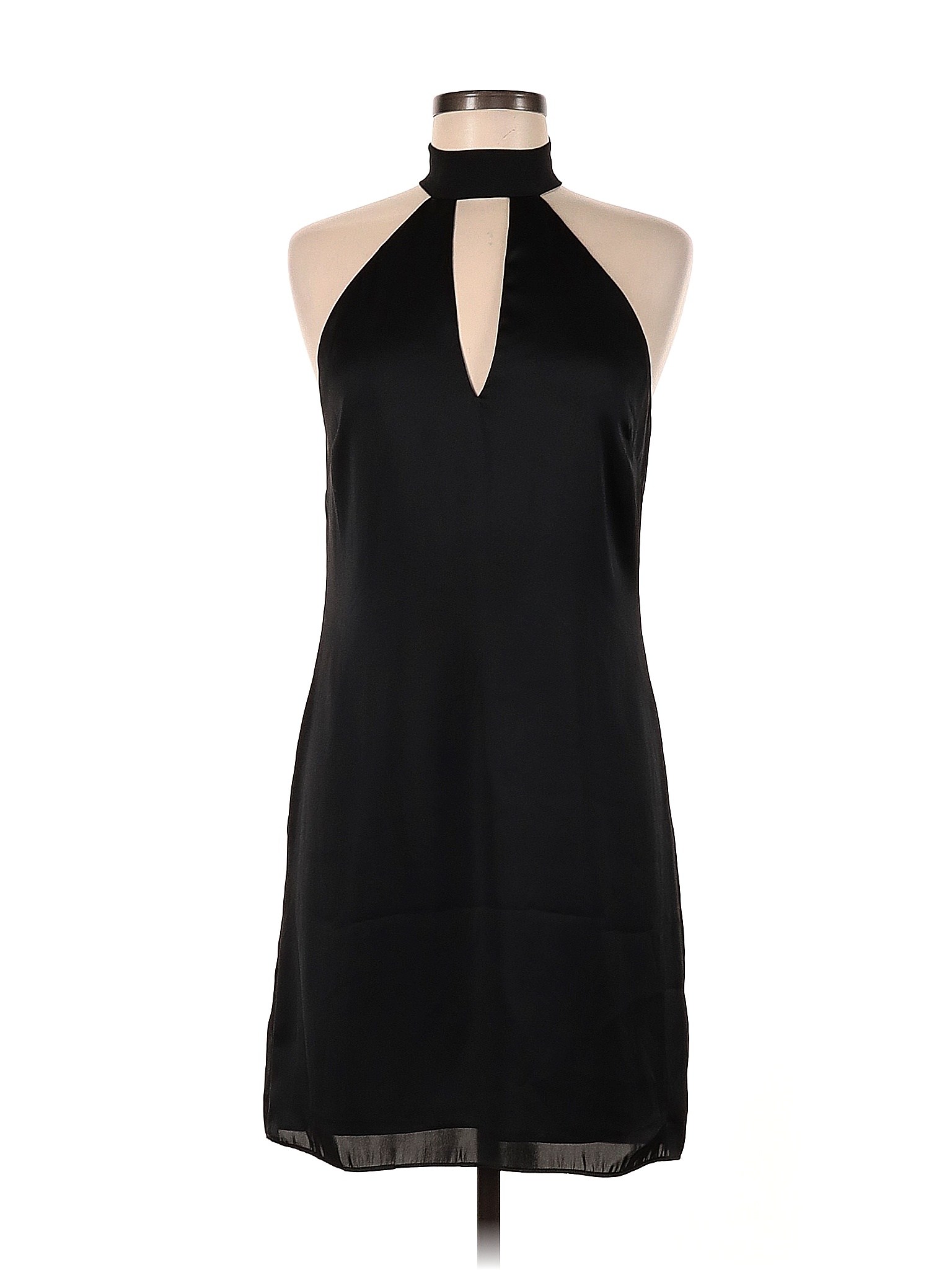 Bailey 44 100 Polyester Solid Black Cocktail Dress Size S 85 Off