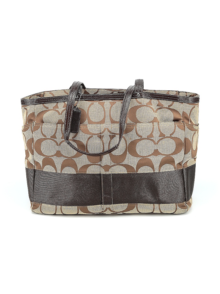 Coach Brown Tote One Size - 57% off | thredUP