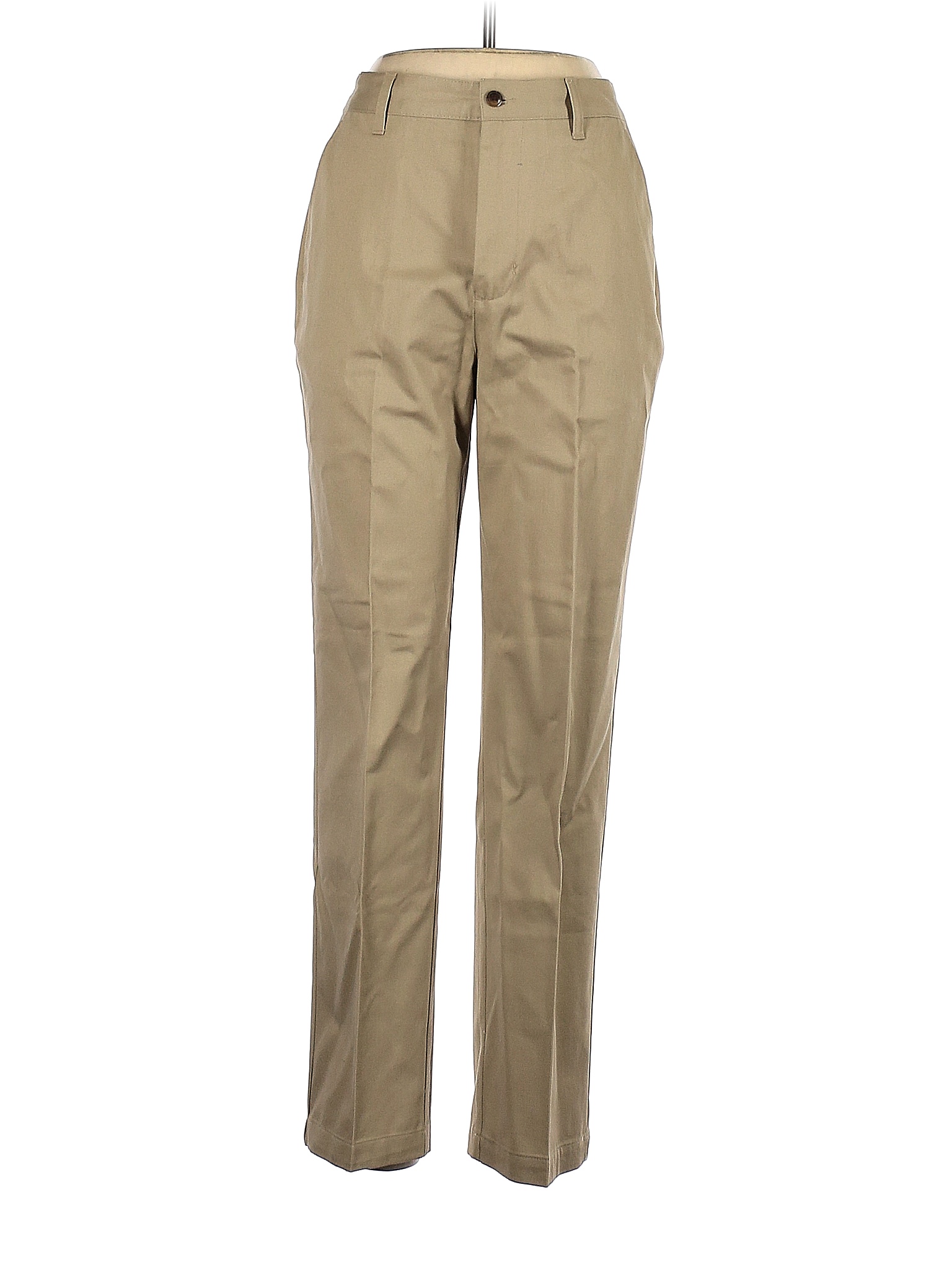 Cabin Creek 100% Cotton Solid Colored Tan Khakis Size 8 - 62% off | thredUP