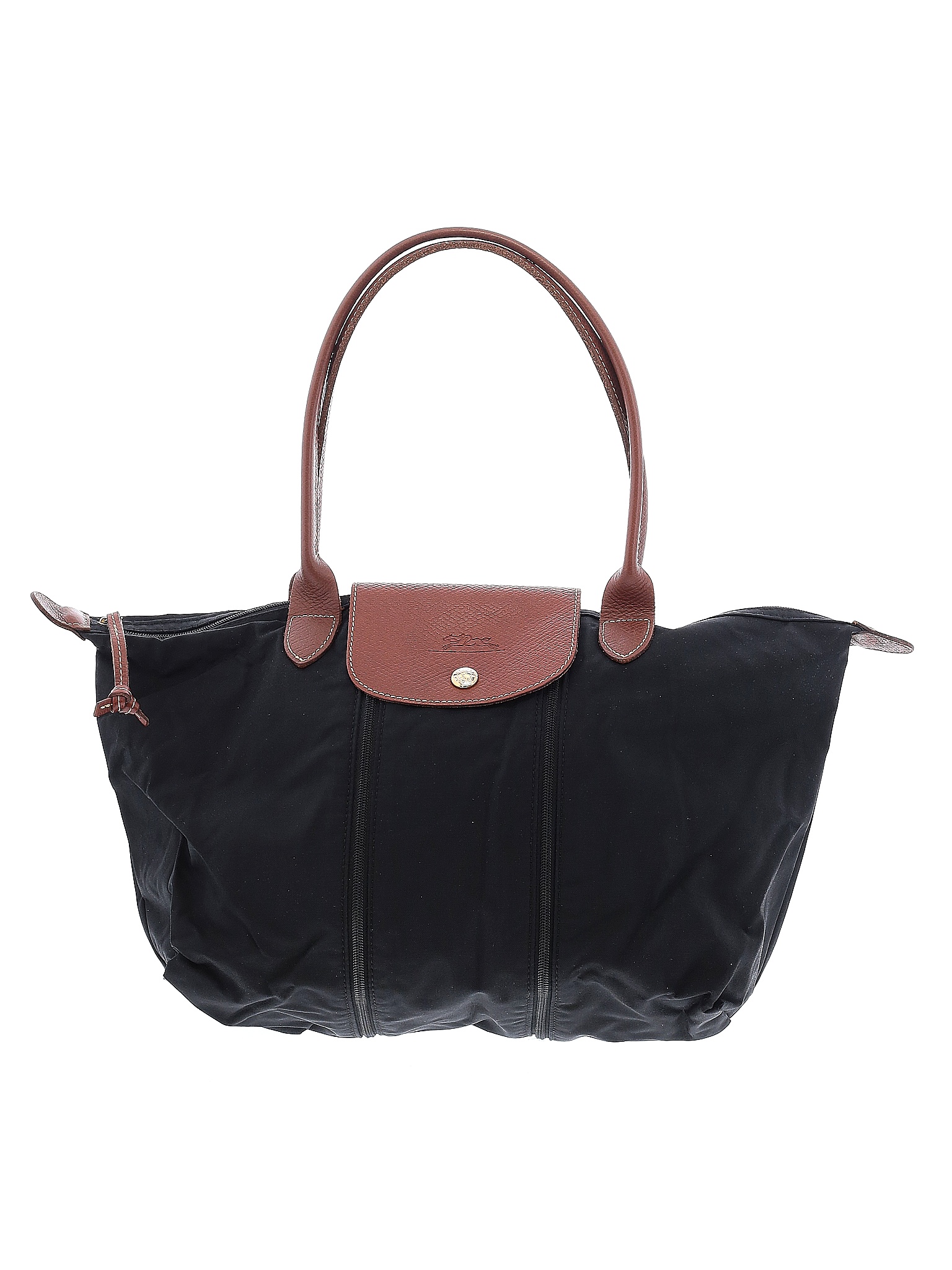 Longchamp Solid Black Le Pliage Expandable Tote One Size - 49% off ...