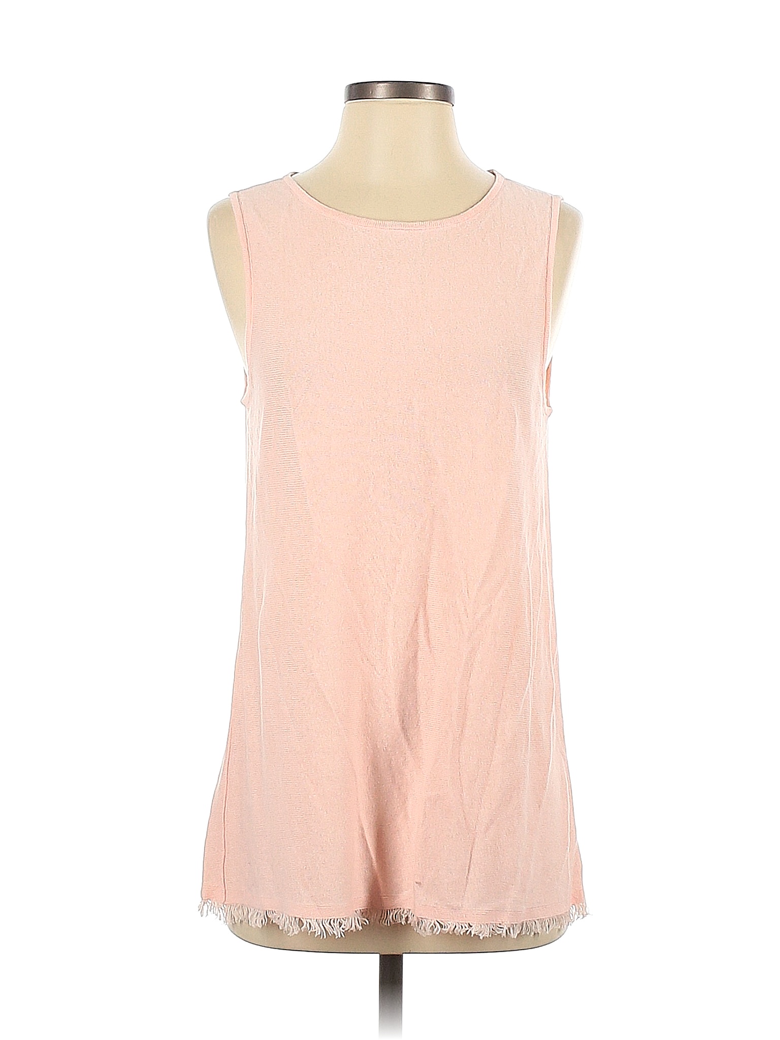 J.Jill Solid Colored Pink Sleeveless Top Size S - 75% off | thredUP
