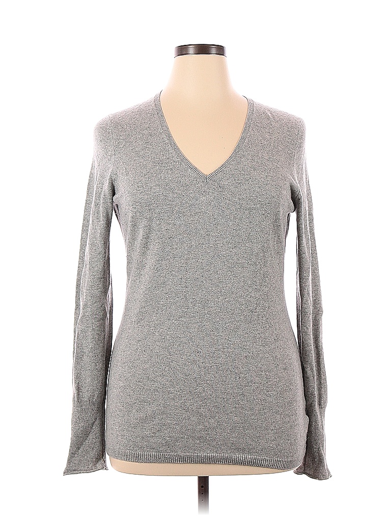 Uniqlo Marled Gray Long Sleeve Top Size XL - 55% off | thredUP