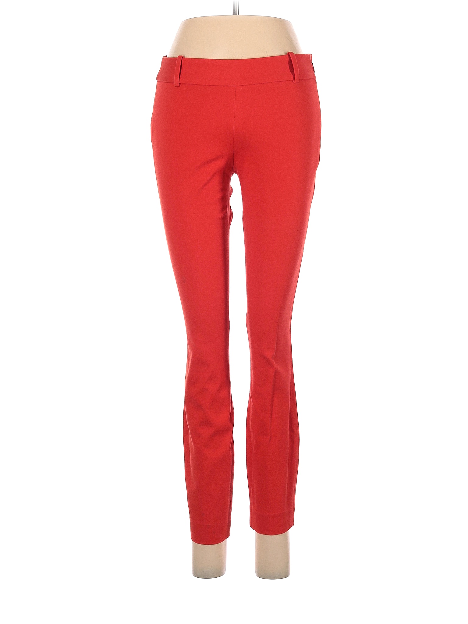 J Crew Solid Colored Red Dress Pants Size 00 88 Off Thredup