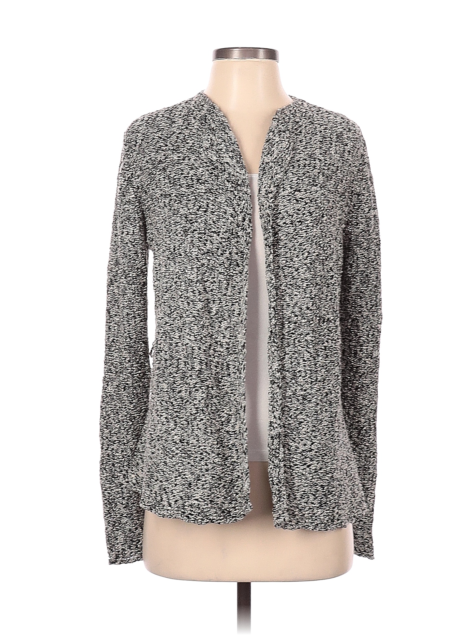 Classiques Entier Color Block Marled Gray Black Cardigan Size S - 89% ...