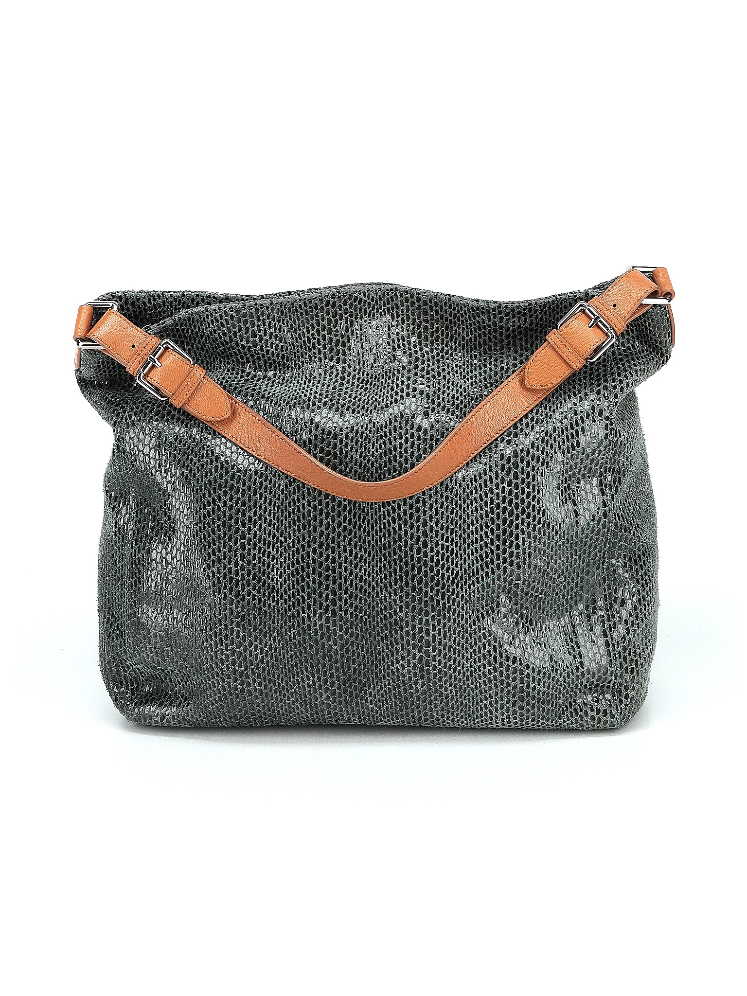 Sorial 100% Leather Animal Print Color Block Snake Print Teal Leather ...