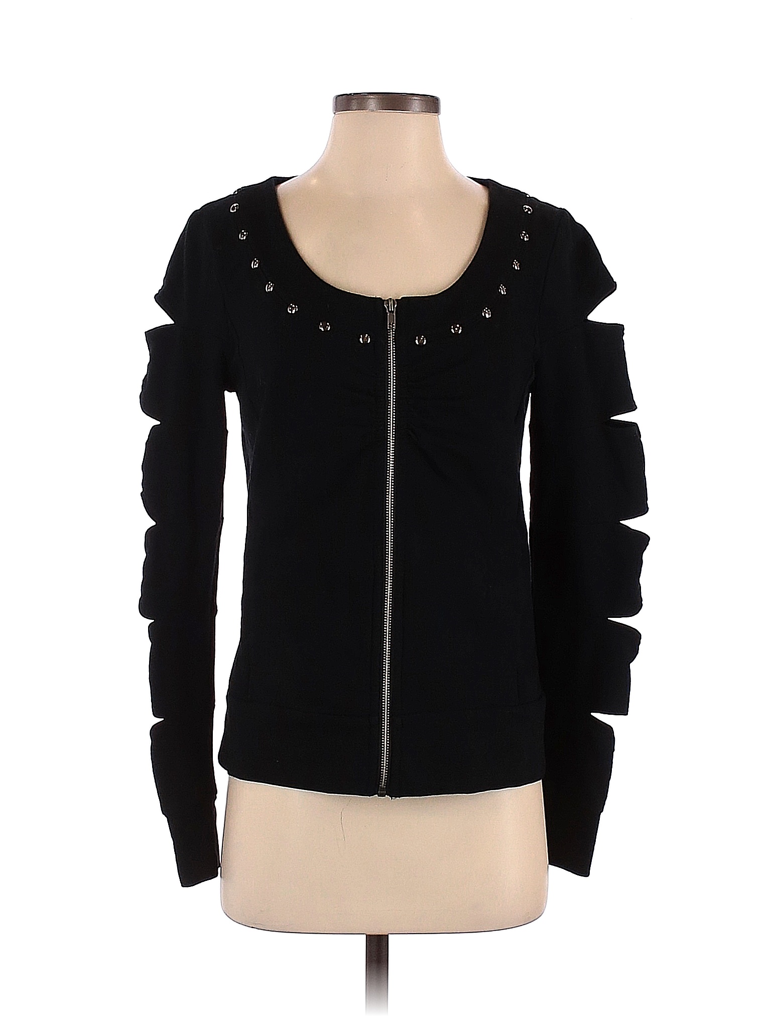 Boston Proper Solid Black Jacket Size S - 74% off | thredUP