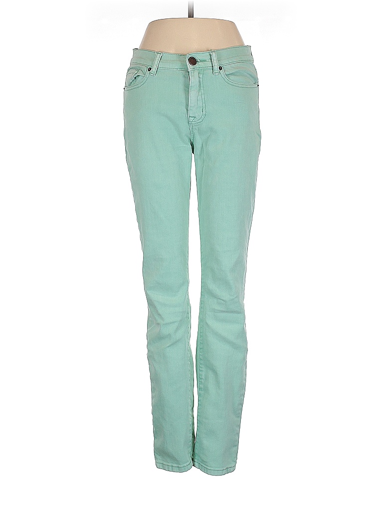 BDG Hearts Tropical Color Block Green Blue Jeans Size 27 waist - 78% ...