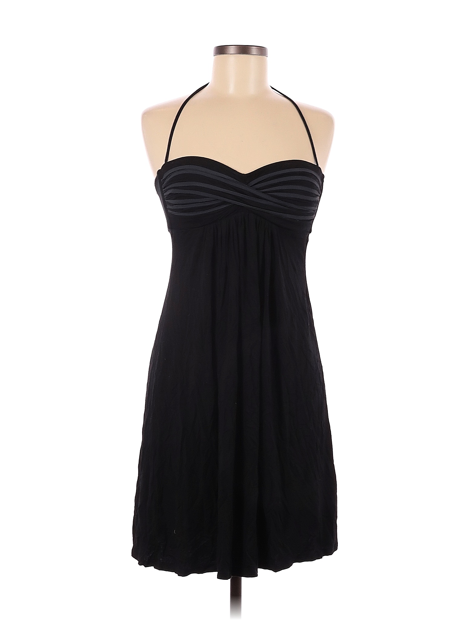 Robin Piccone Solid Black Cocktail Dress Size M - 90% off | ThredUp