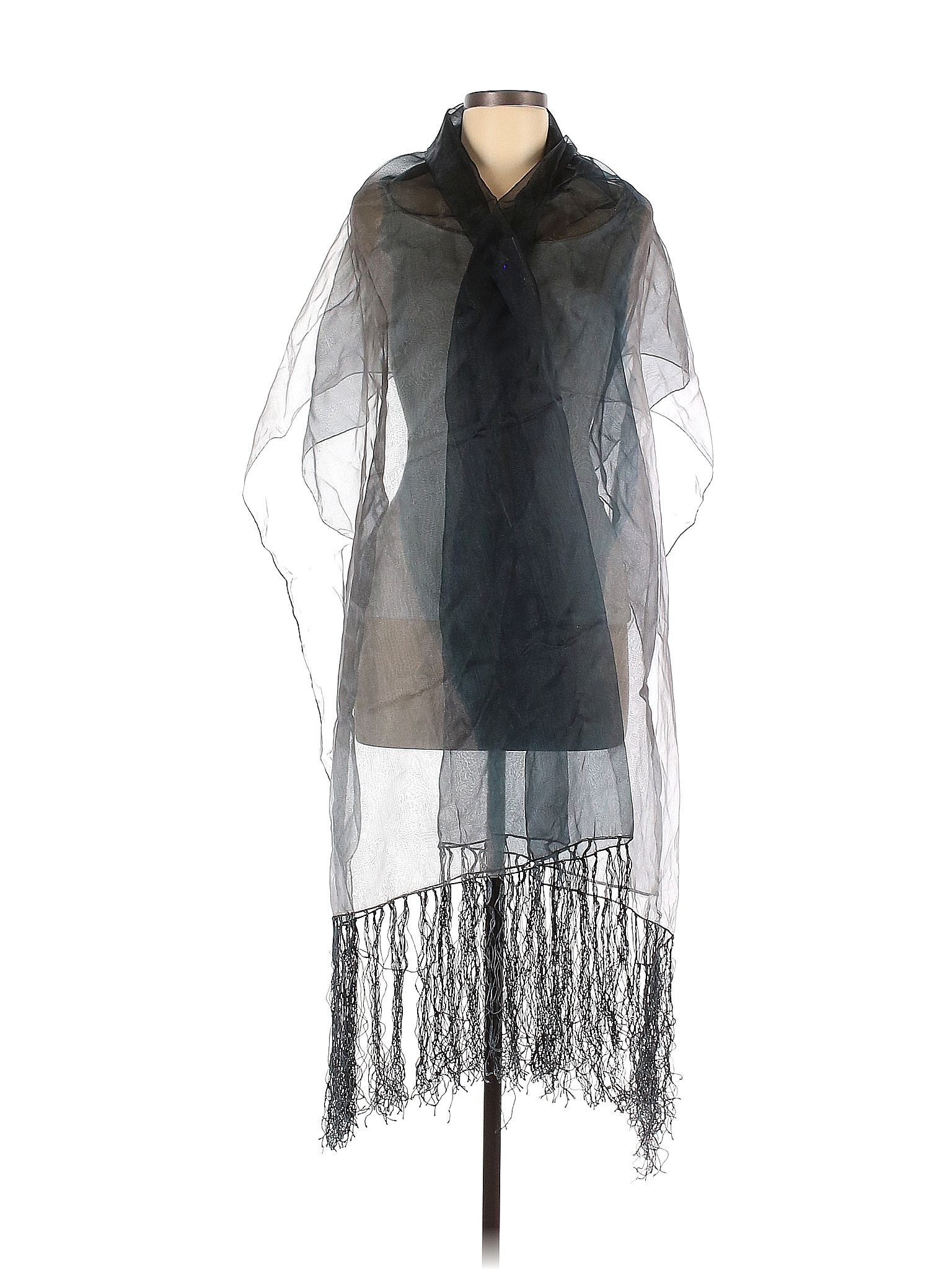 Collection XIIX 100% Polyamide Solid Gray Wrap One Size - 68% off | ThredUp