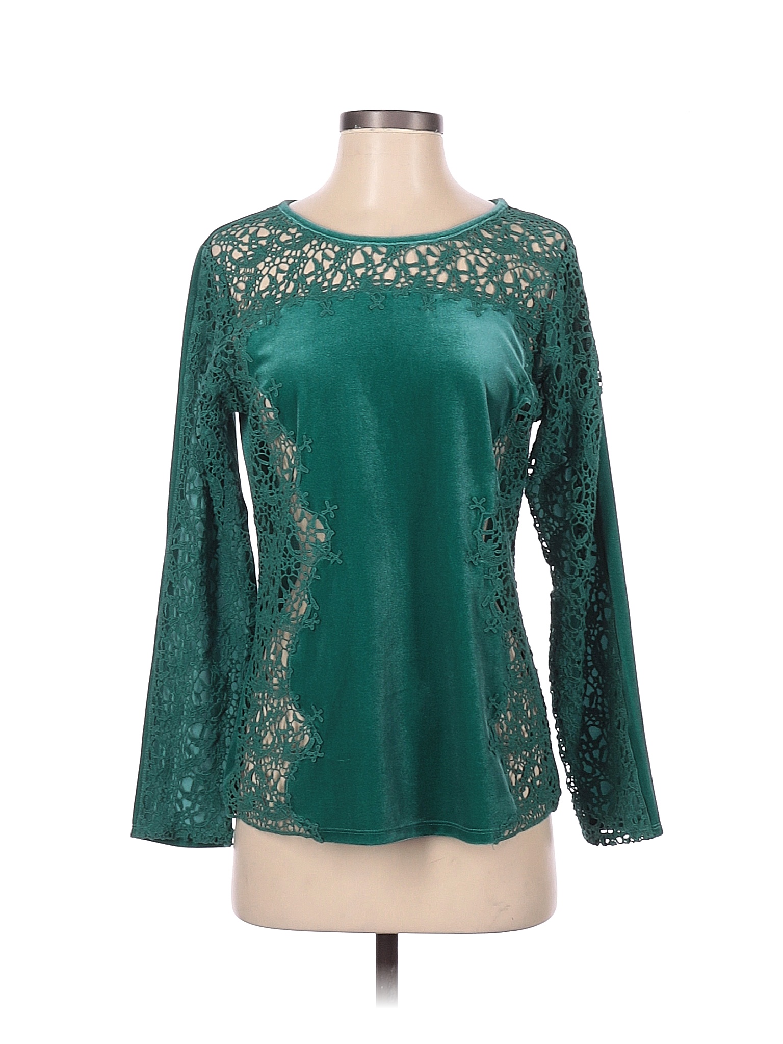 Sundance Solid Colored Teal Long Sleeve Blouse Size Xs 79 Off Thredup