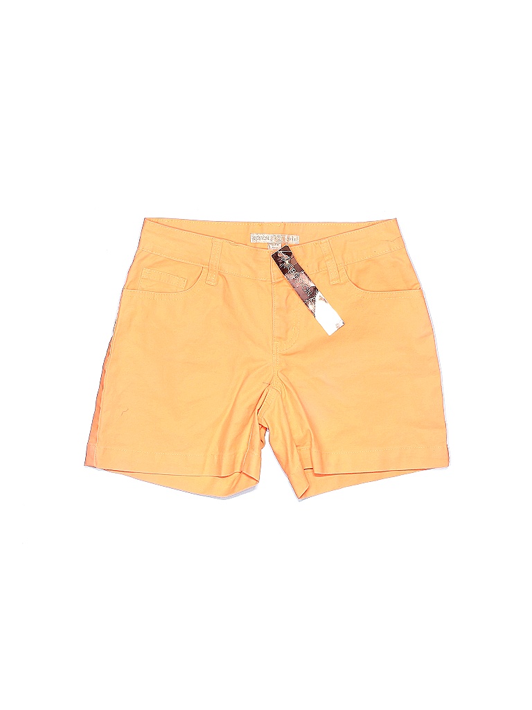 Boston Proper Solid Colored Orange Shorts Size 0 - 67% off | thredUP