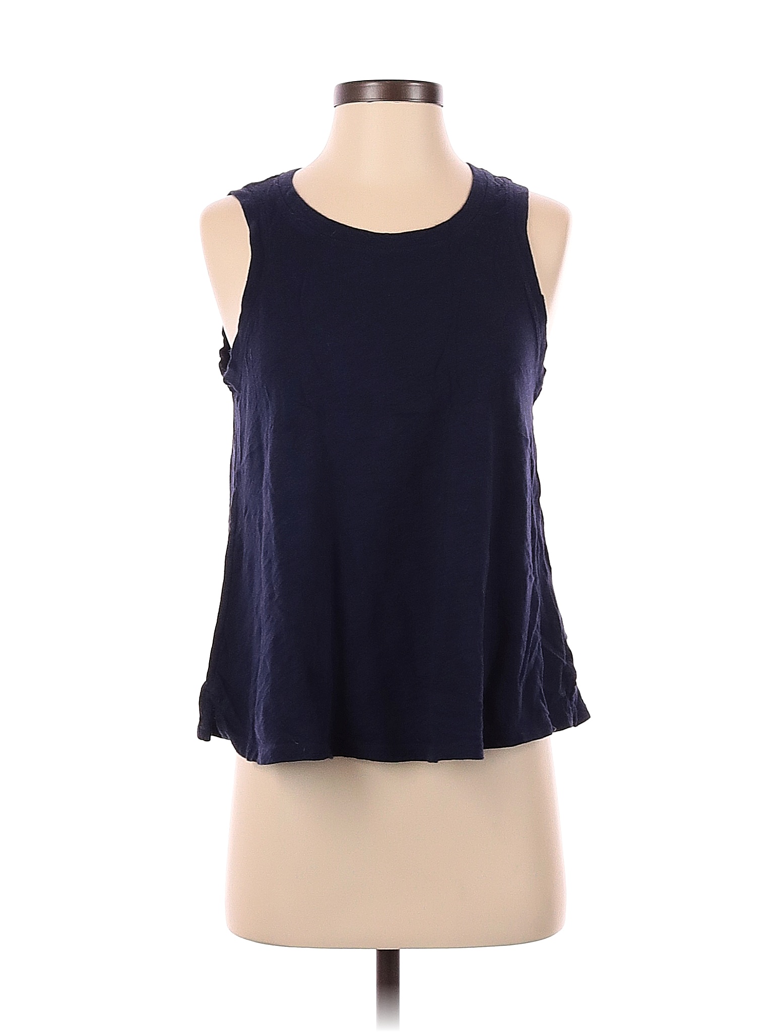 Gap 100% Cotton Solid Blue Sleeveless Top Size S - 67% off | thredUP