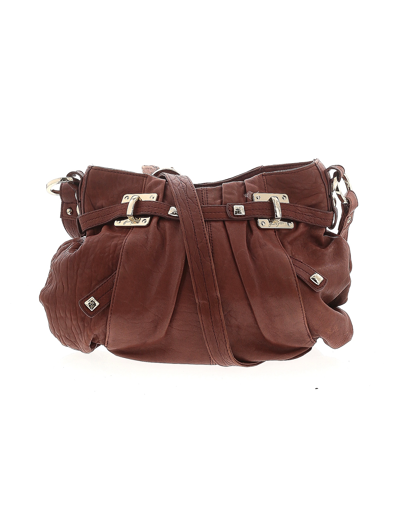 Junior Drake Solid Colored Brown Crossbody Bag One Size - 66% off | thredUP