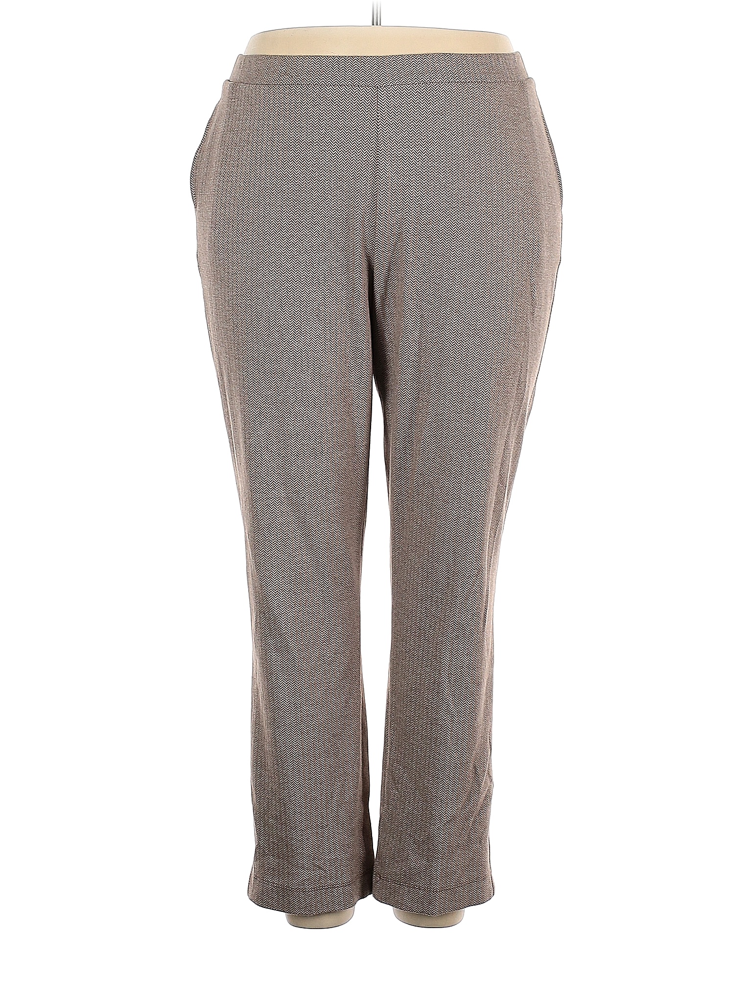 Allison Daley Gray Casual Pants Size 20 (Plus) - 55% off | thredUP