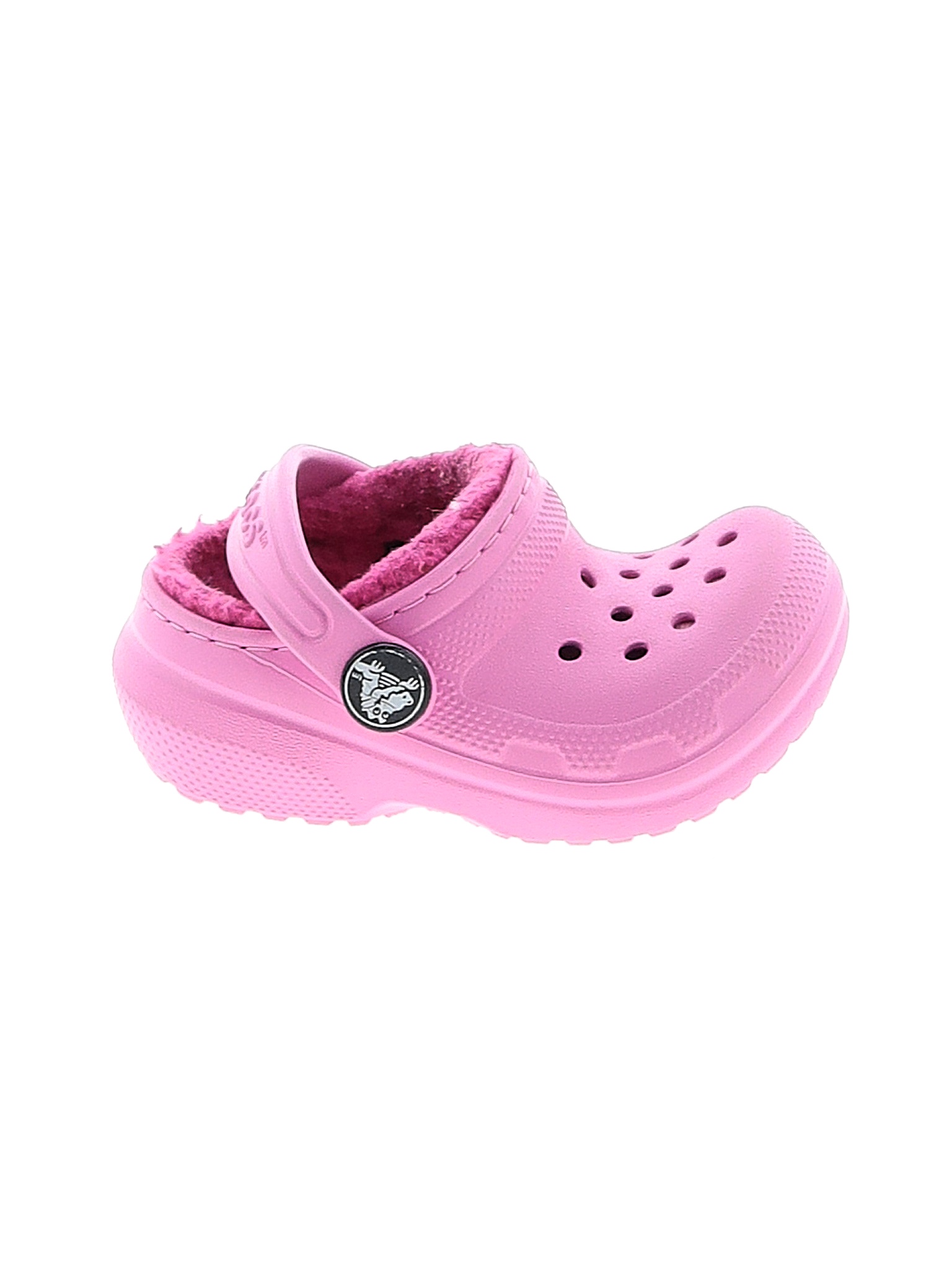 Crocs Color Block Solid Colored Pink Clogs Size 4 - 40% off | thredUP